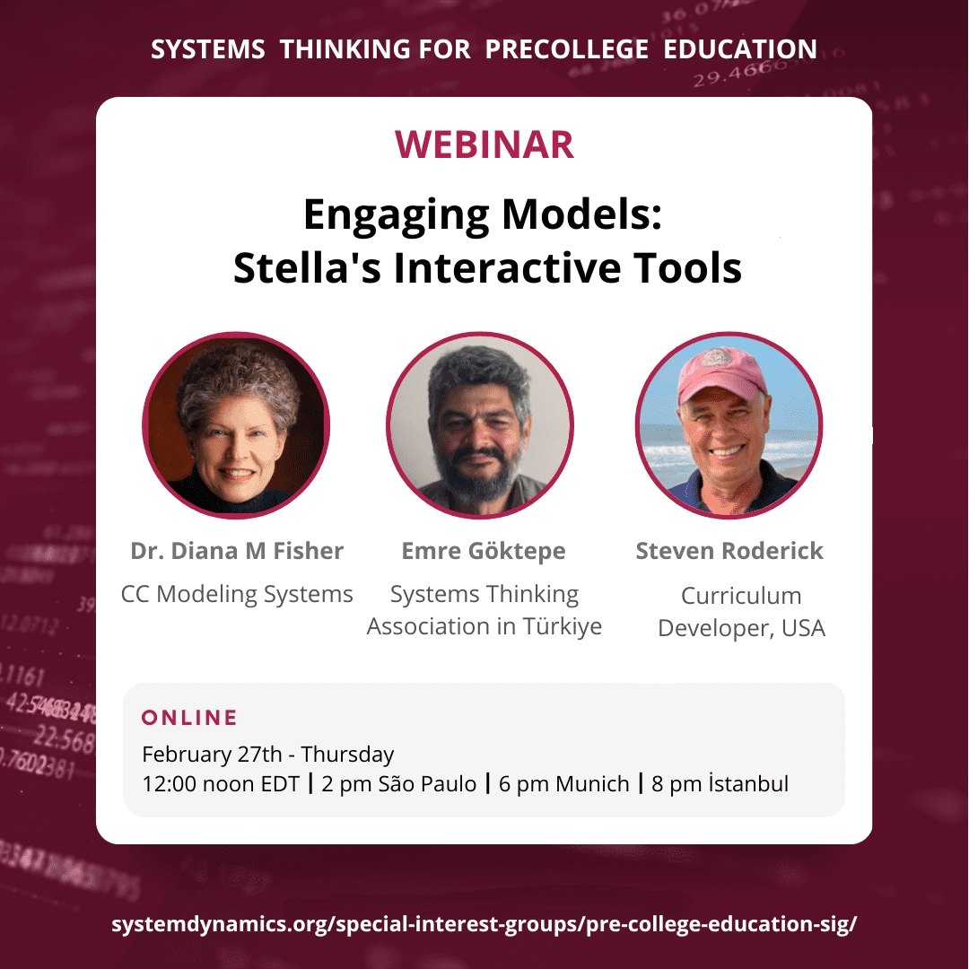 Engaging Models: Stella's Interactive Tools - System Dynamics Society