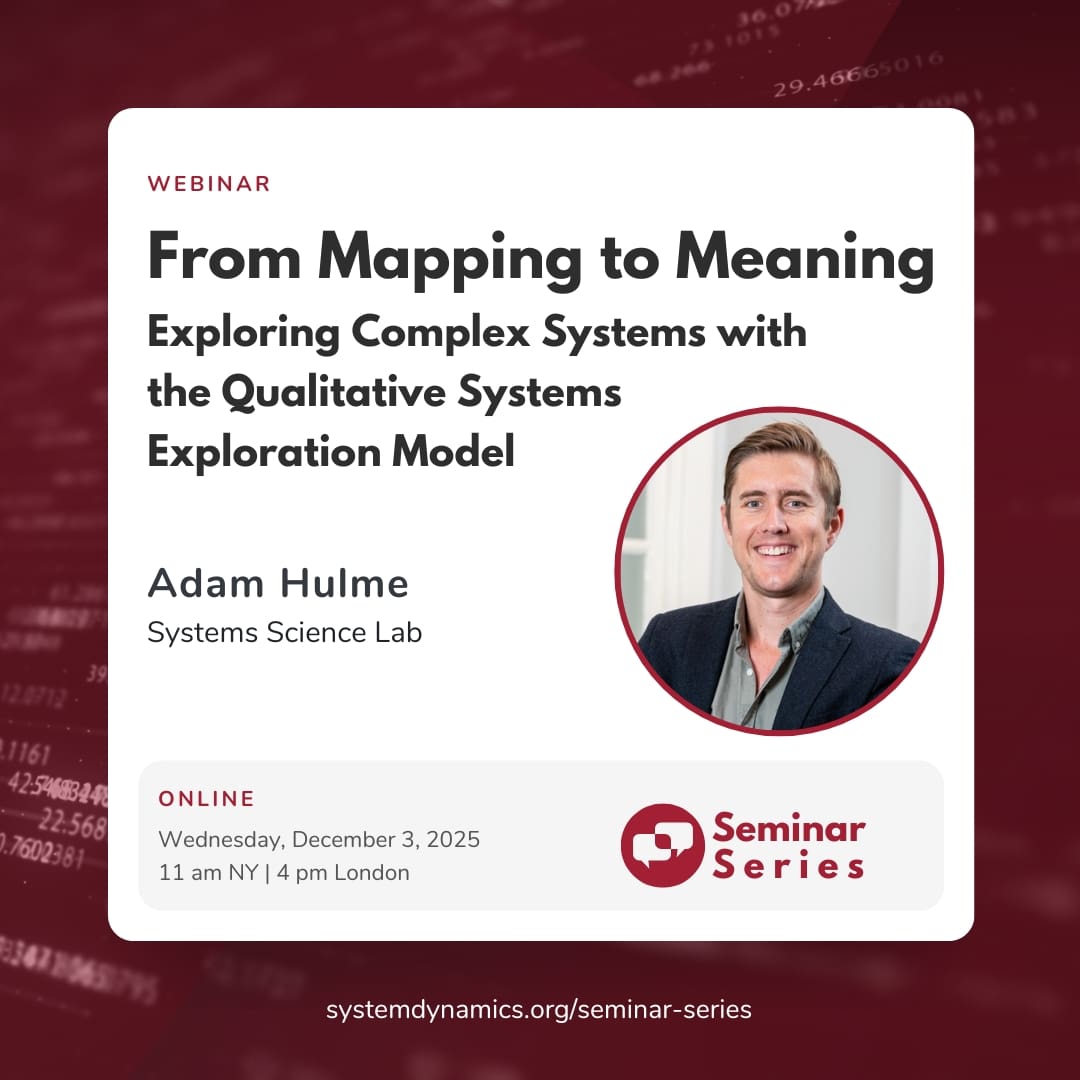 From Mapping to Meaning: Exploring Complex Systems with the Qualitative Systems Exploration ...