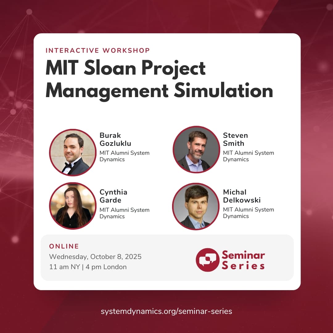 Interactive Workshop: Project Management Simulation - System Dynamics Society